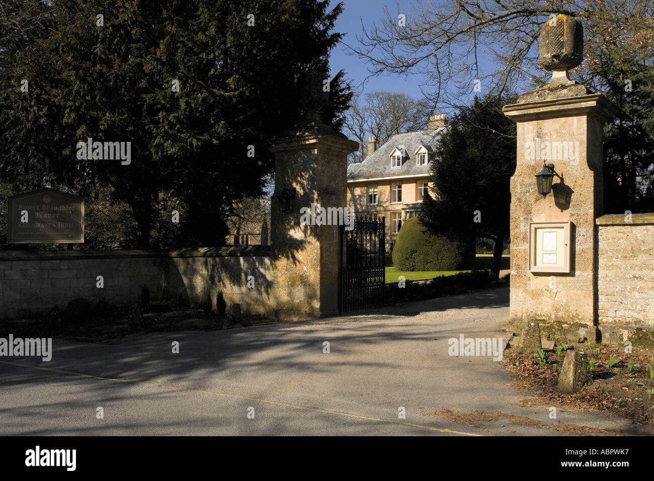 Lower slaughter manor house hi-res stock photography and images - Alamy