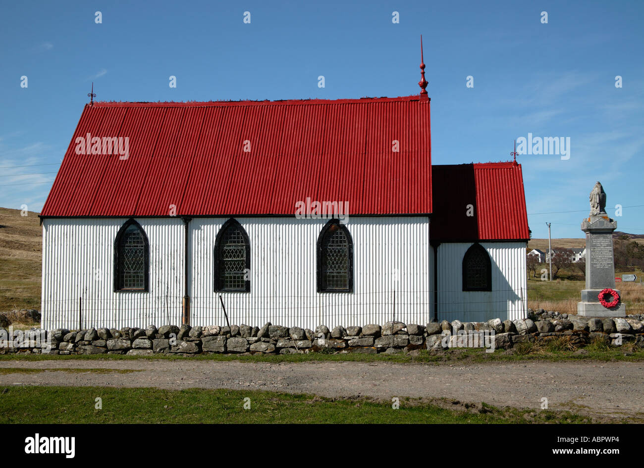 Syre Kirk, Sutherland, Highlands, North Scotland UK Europe Stock Photo ...