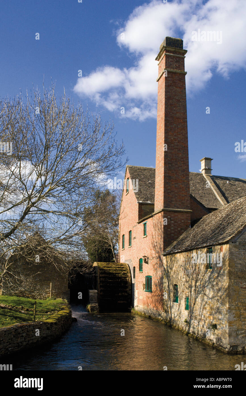 Lower Slaughter Village The Cotswolds Gloucestershire The Midlands ...