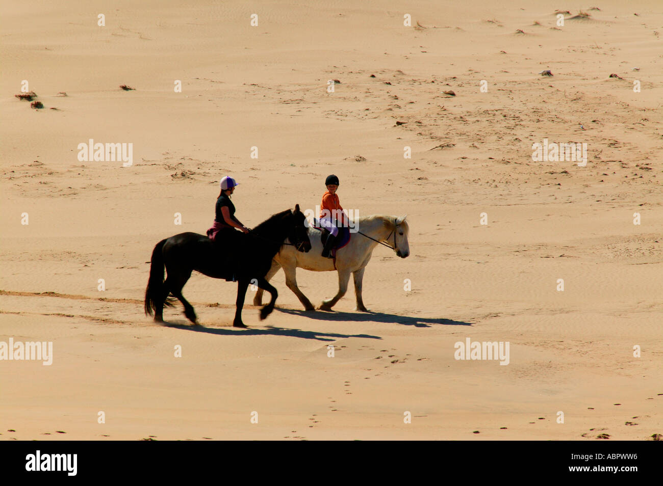 Two horse riders hi-res stock photography and images - Alamy