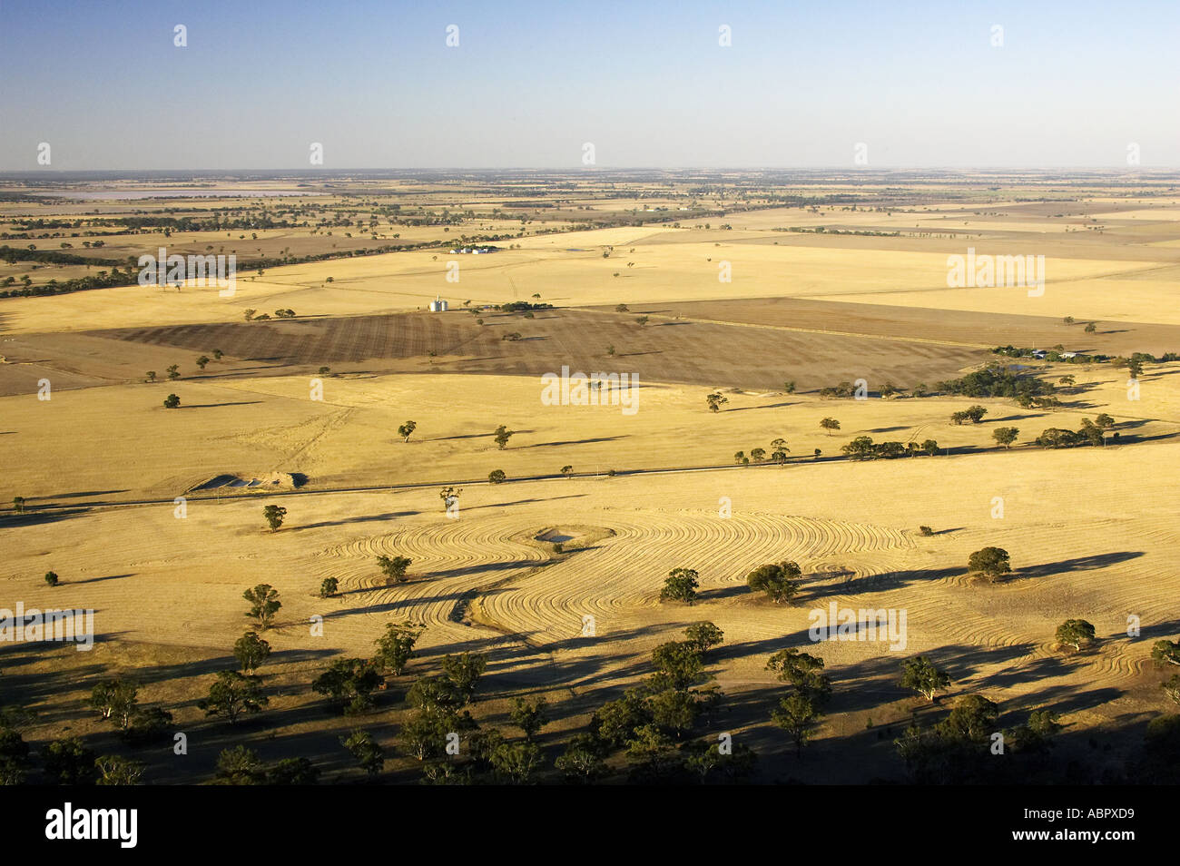 Dry Farmland near Mt Arapiles Natimuk near Horsham Victoria Australia ...