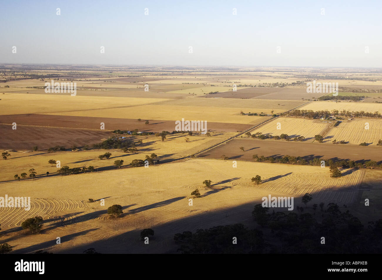 Dry Farmland near Mt Arapiles Natimuk near Horsham Victoria Australia ...