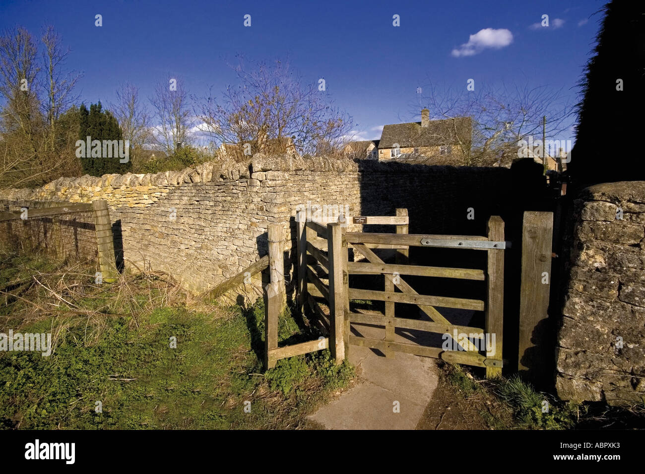 Lower Slaughter Village The Cotswolds Gloucestershire The Midlands ...