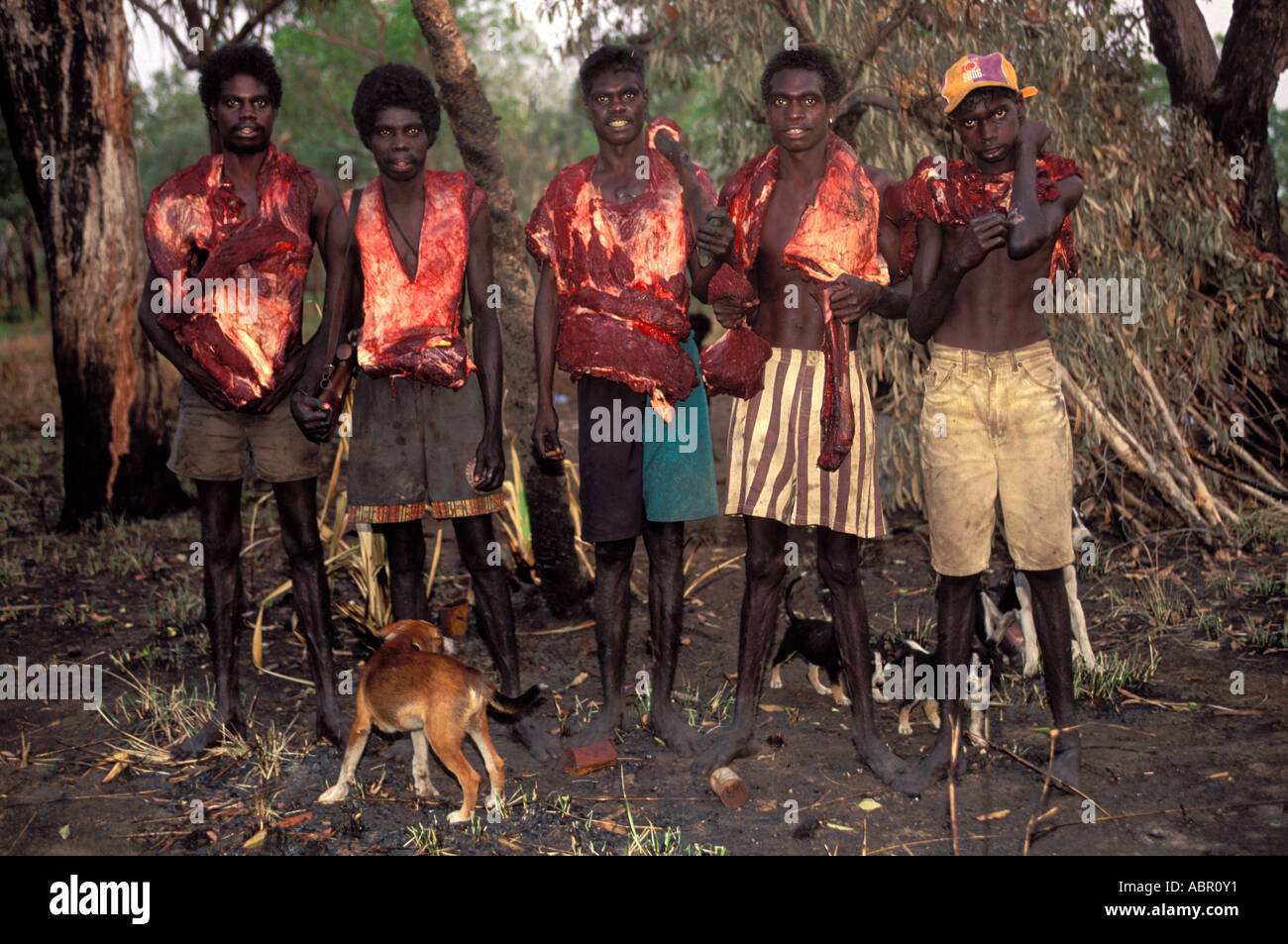 Aboriginal People Hunting High Resolution Stock Photography and Images ...