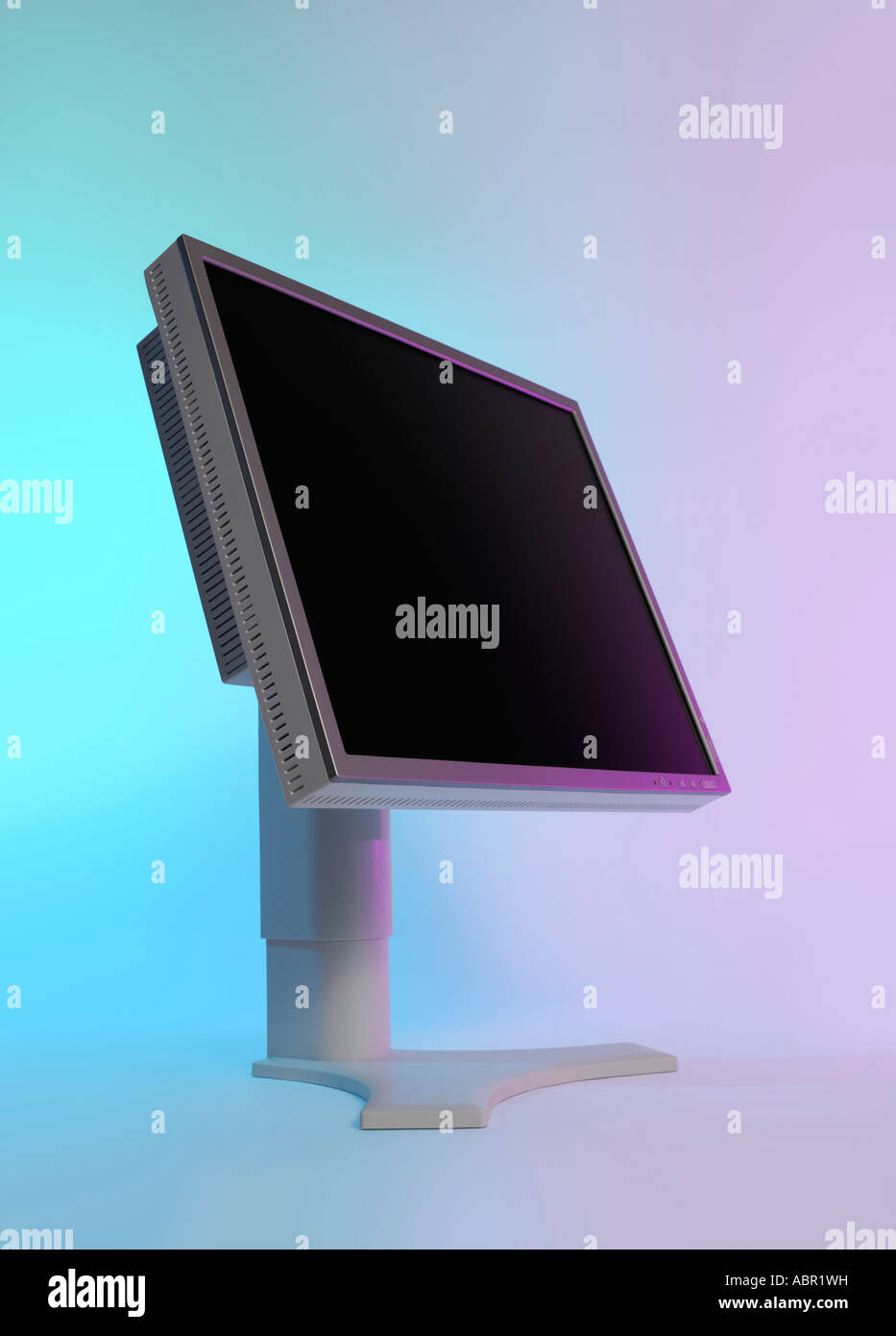 LCD monitor Modern tft computer display Stock Photo - Alamy