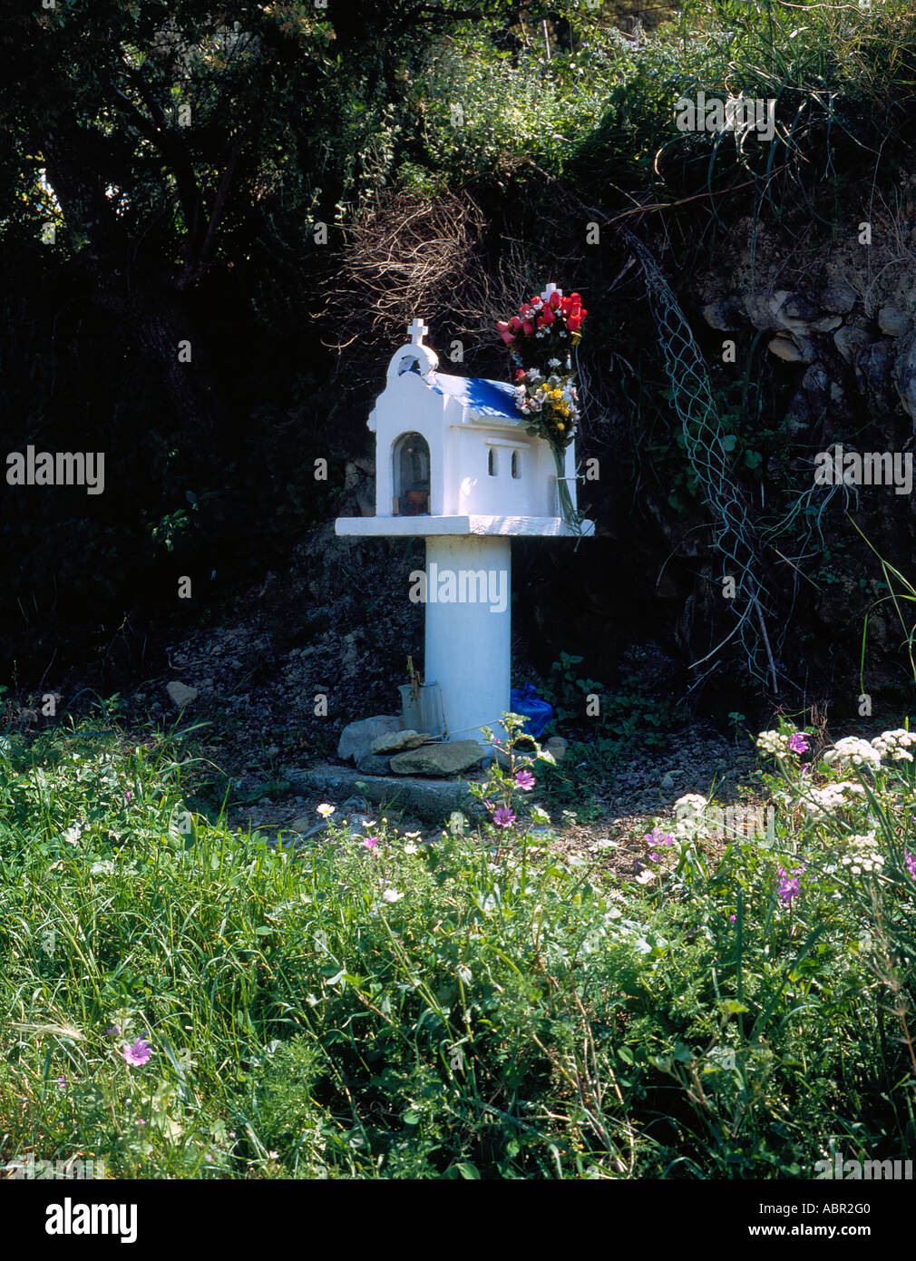 Greek shrine europe hi-res stock photography and images - Alamy