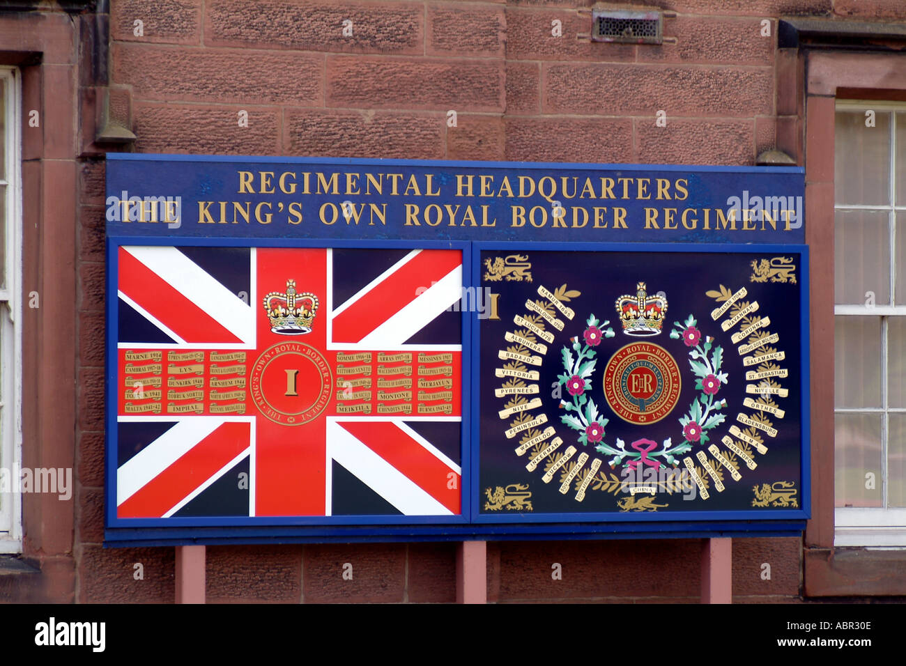 Kings own royal border regiment hi-res stock photography and images - Alamy