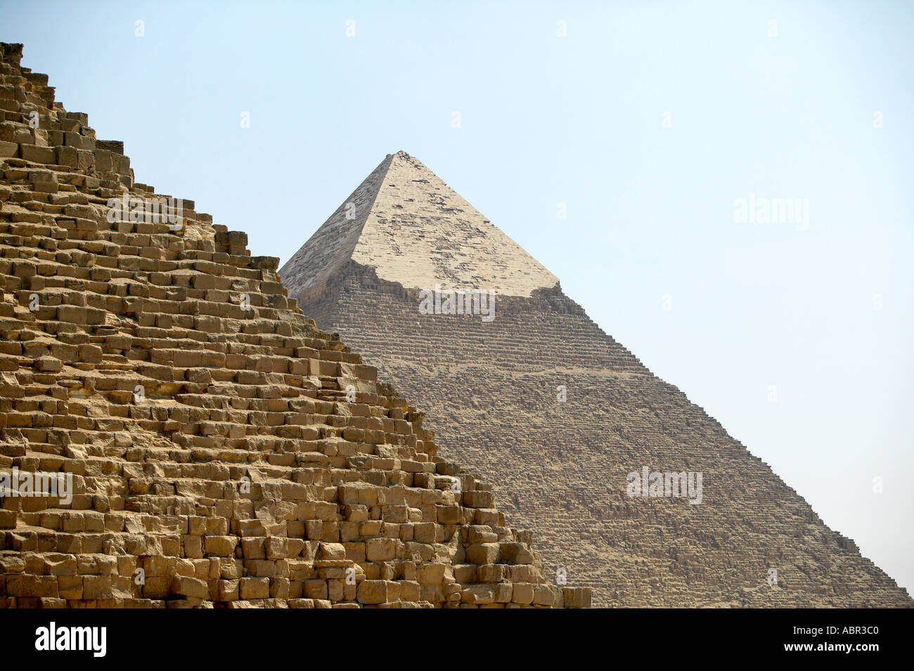Giza Pyramids Cairo Egypt Stock Photo - Alamy