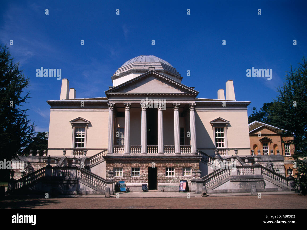Front of Chiswick House in London Stock Photo - Alamy