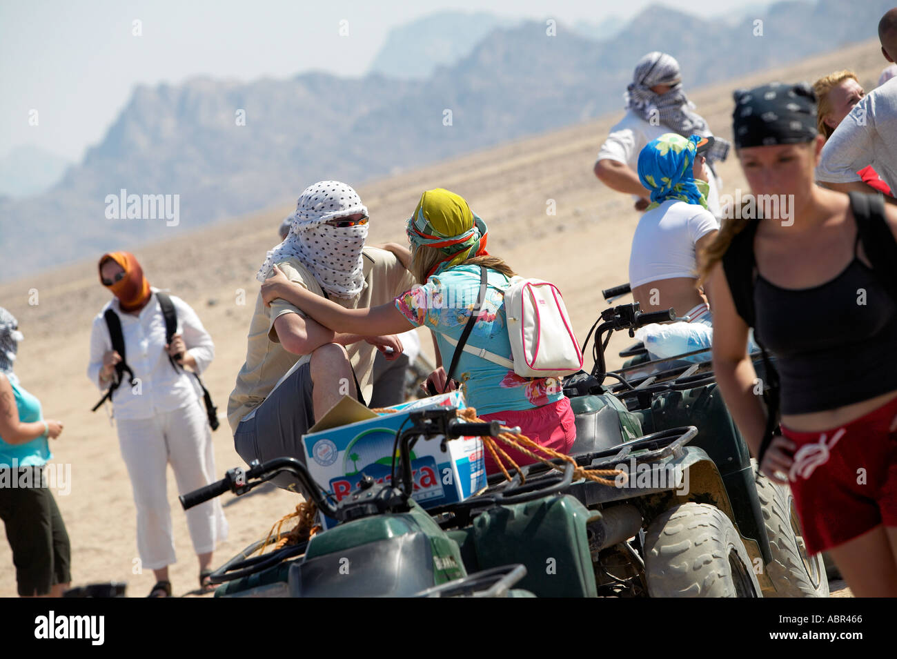 Quad motorcycle trip fron Hurghada in Sahara Desert to Bedouin camp ...