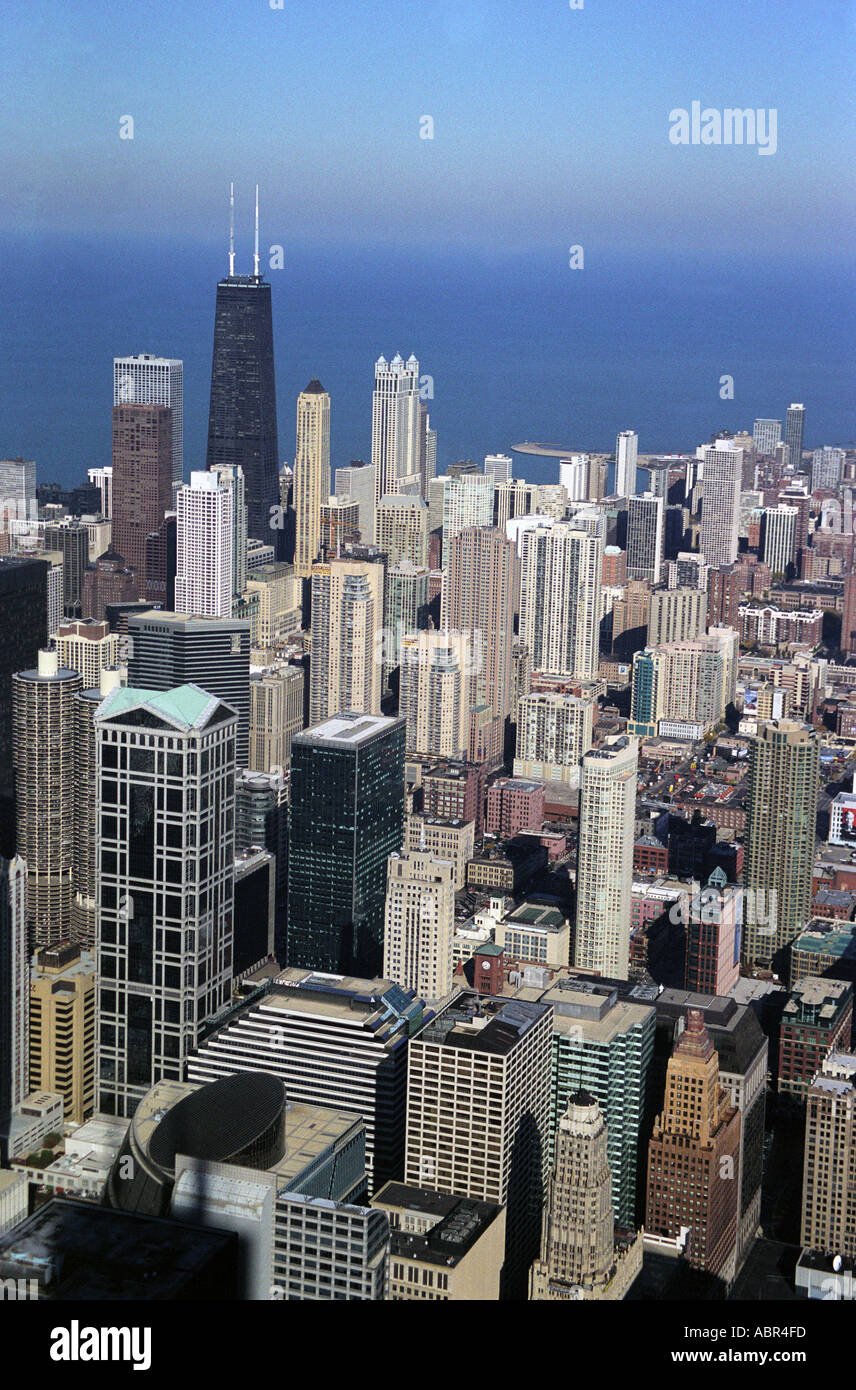 Aerial views of chicago hi-res stock photography and images - Alamy