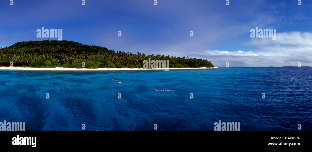 Panorama of Island in Vavau Tonga Stock Photo - Alamy