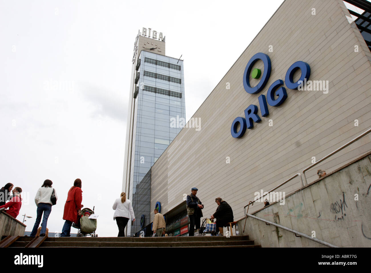 Origo shopping centre riga latvia hi-res stock photography and images ...