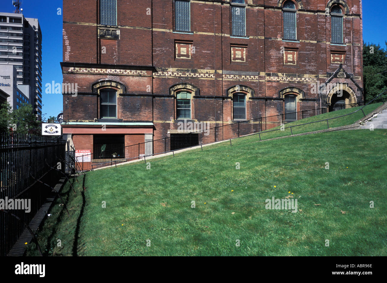 19th century brick building hi-res stock photography and images - Alamy