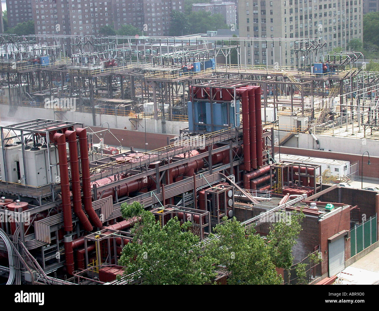 The Con Edison 14th Street Power Plant and distribution facility ...