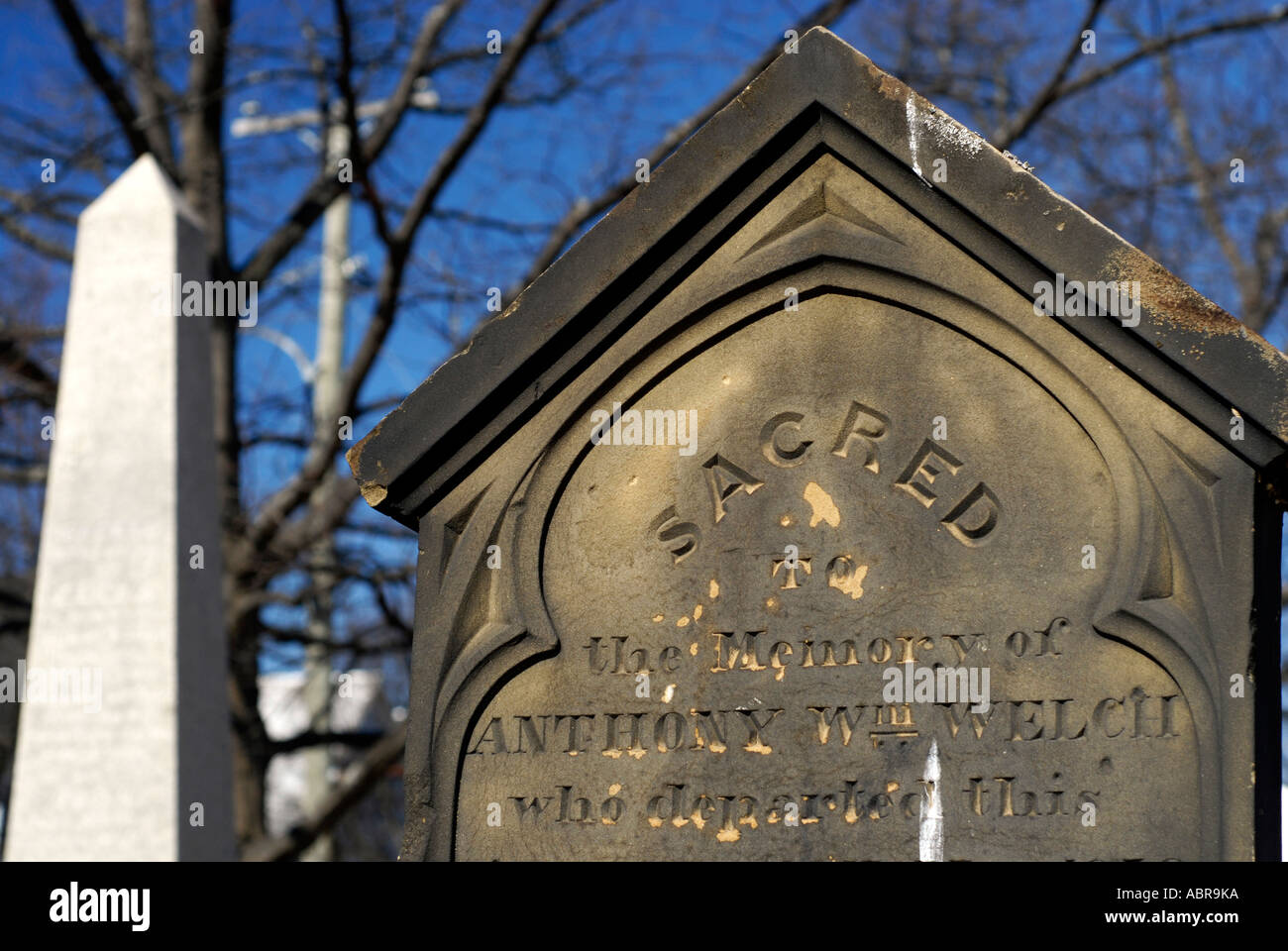 Loyalist burial ground cemetery hi-res stock photography and images - Alamy