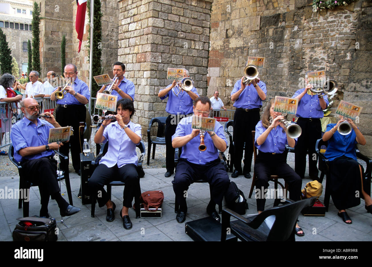 Catalonia brass band hi-res stock photography and images - Alamy