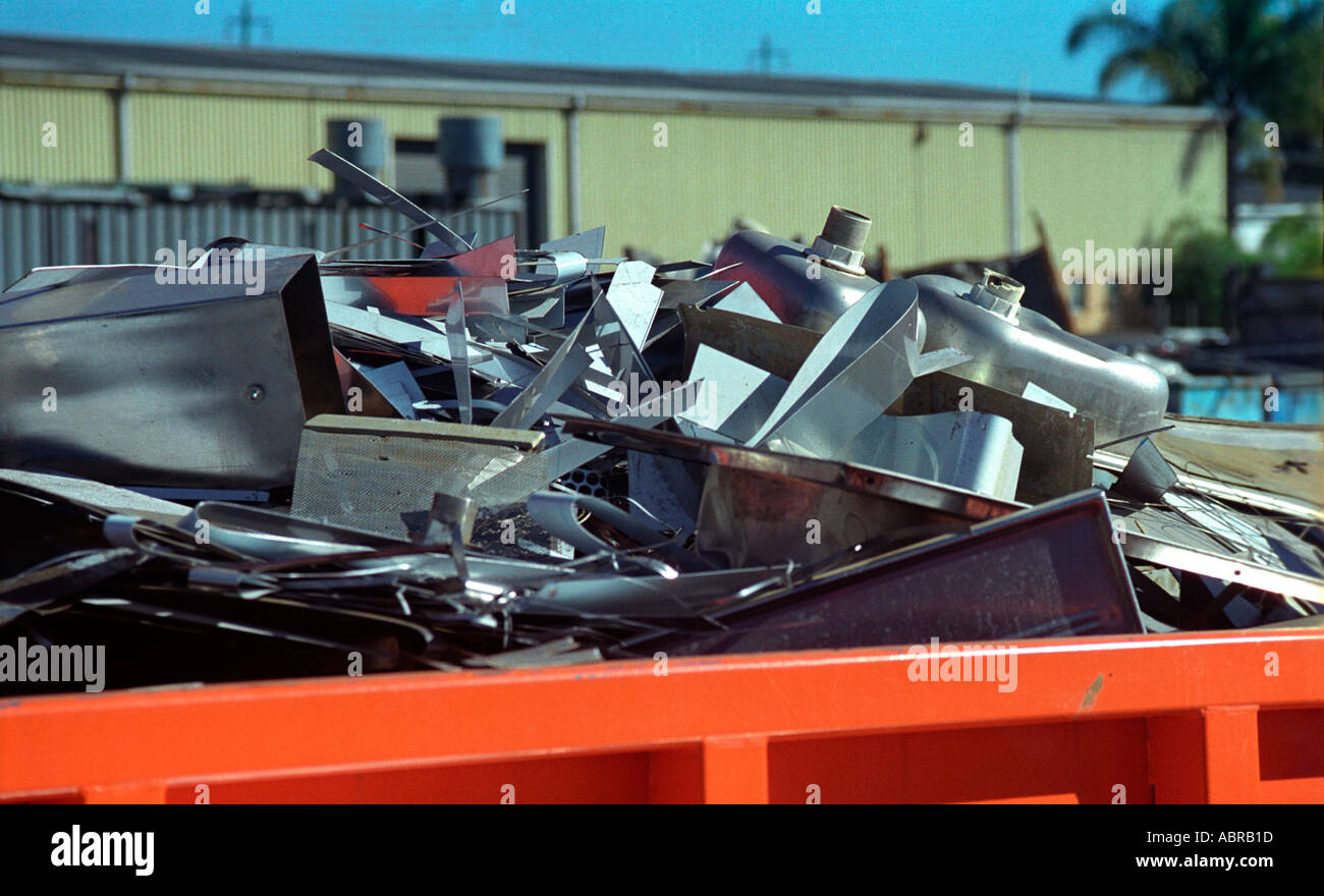 Scrap metal ready for recycling Stock Photo - Alamy