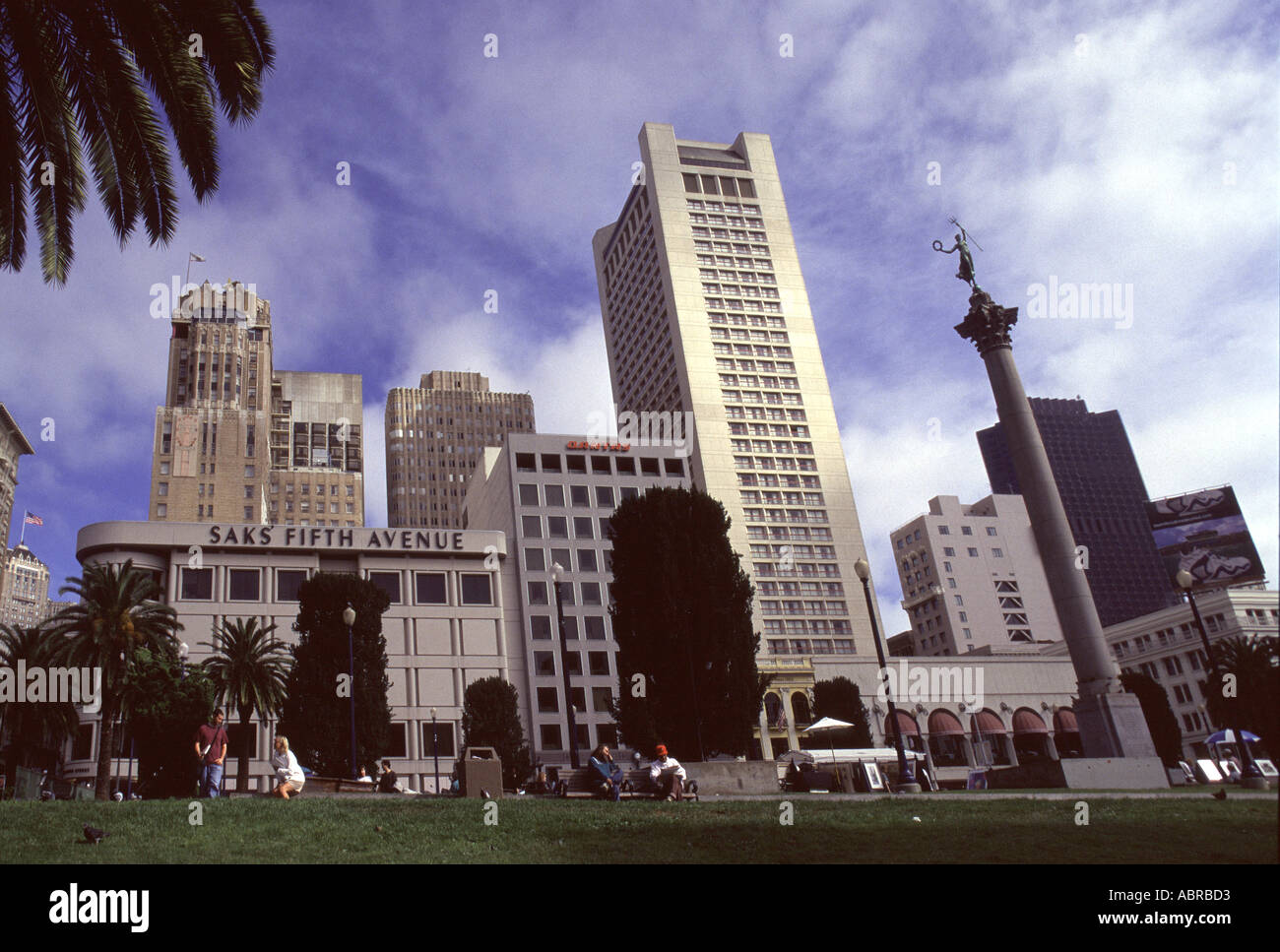 Downtown Union Square Stock Photo - Alamy