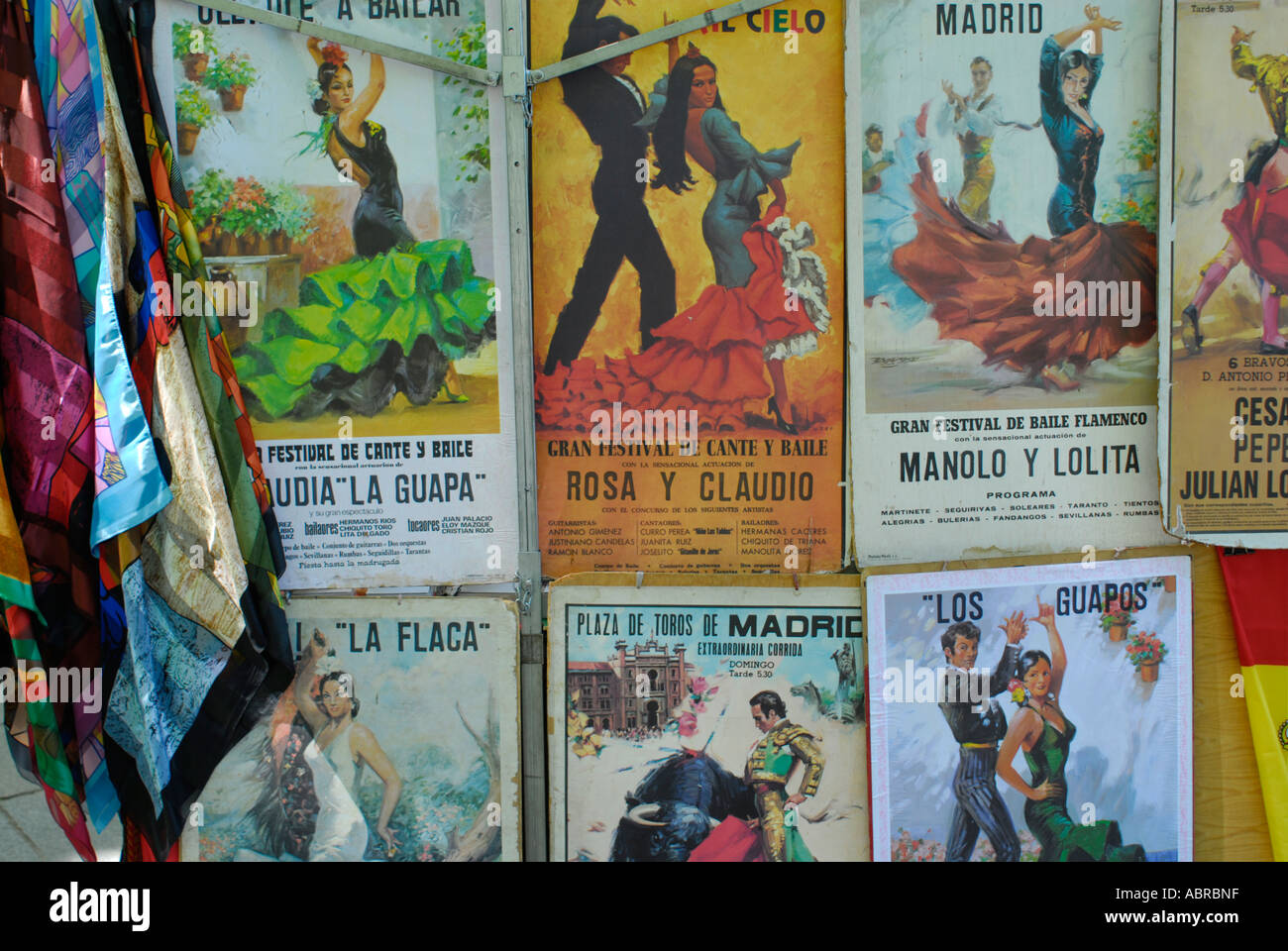 Madrid travel posters hi-res stock photography and images - Alamy