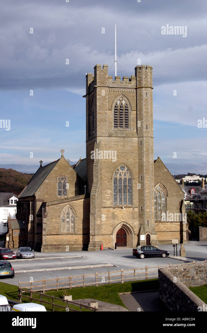 St Michaels Church Aberystwyth Wales Stock Photo - Alamy