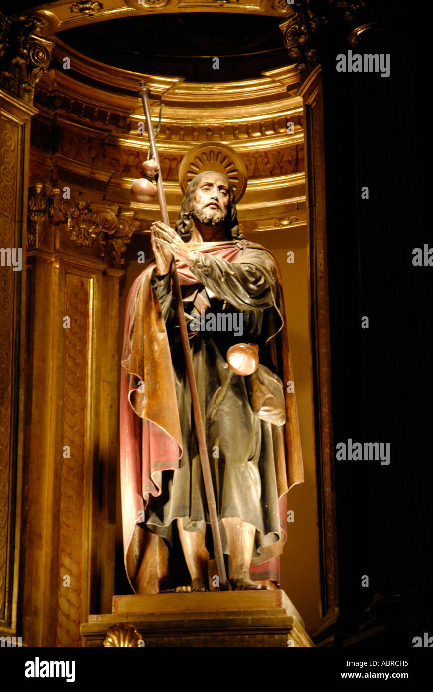 Inside El Pilar Zaragoza Spain Stock Photo - Alamy