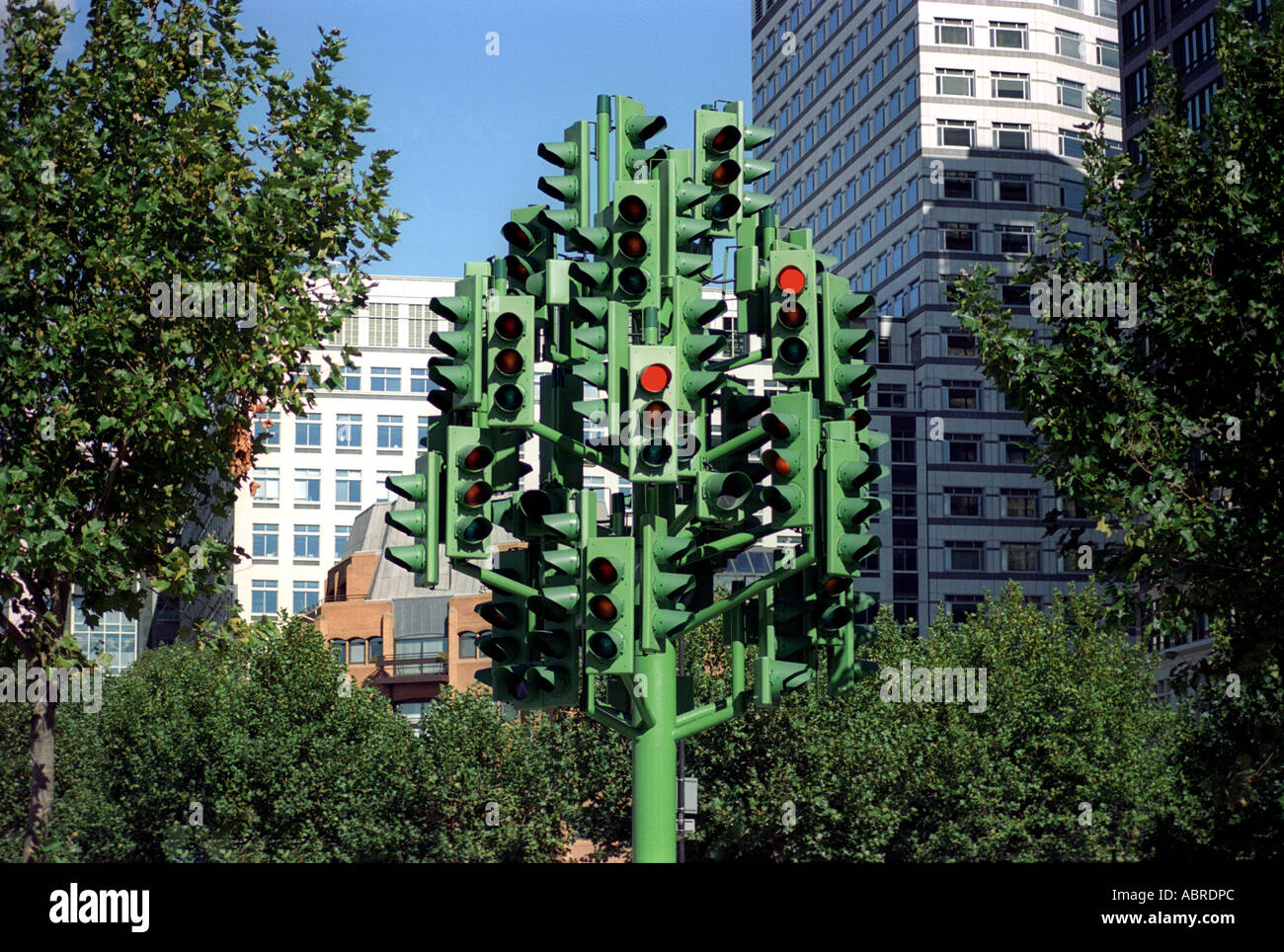 traffic lights abstract sculpture lots of traffic lights together ...