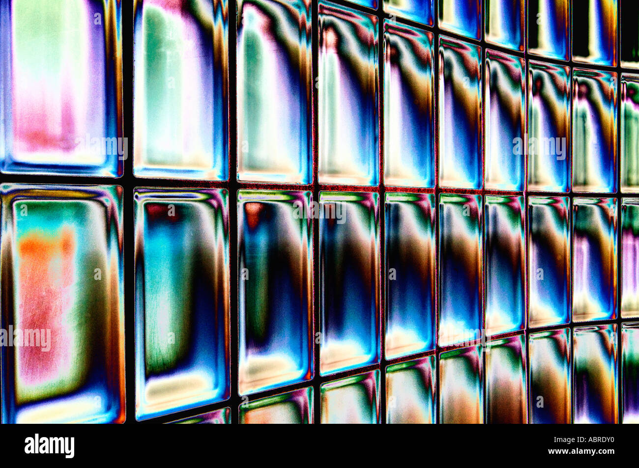 small square glass bricks in wall abstract design pattern repeating ...