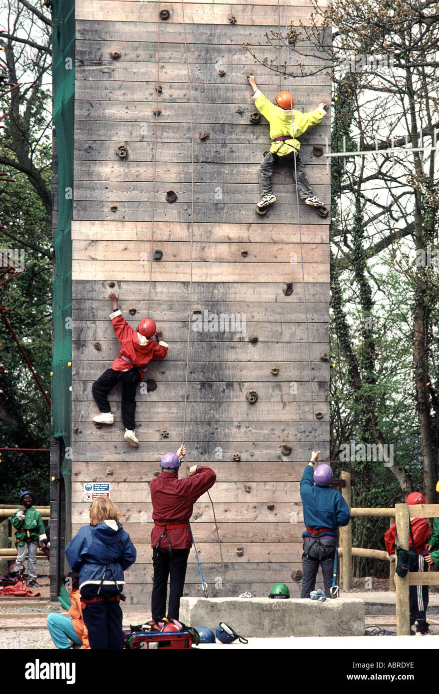primary school adventure outing Stock Photo - Alamy