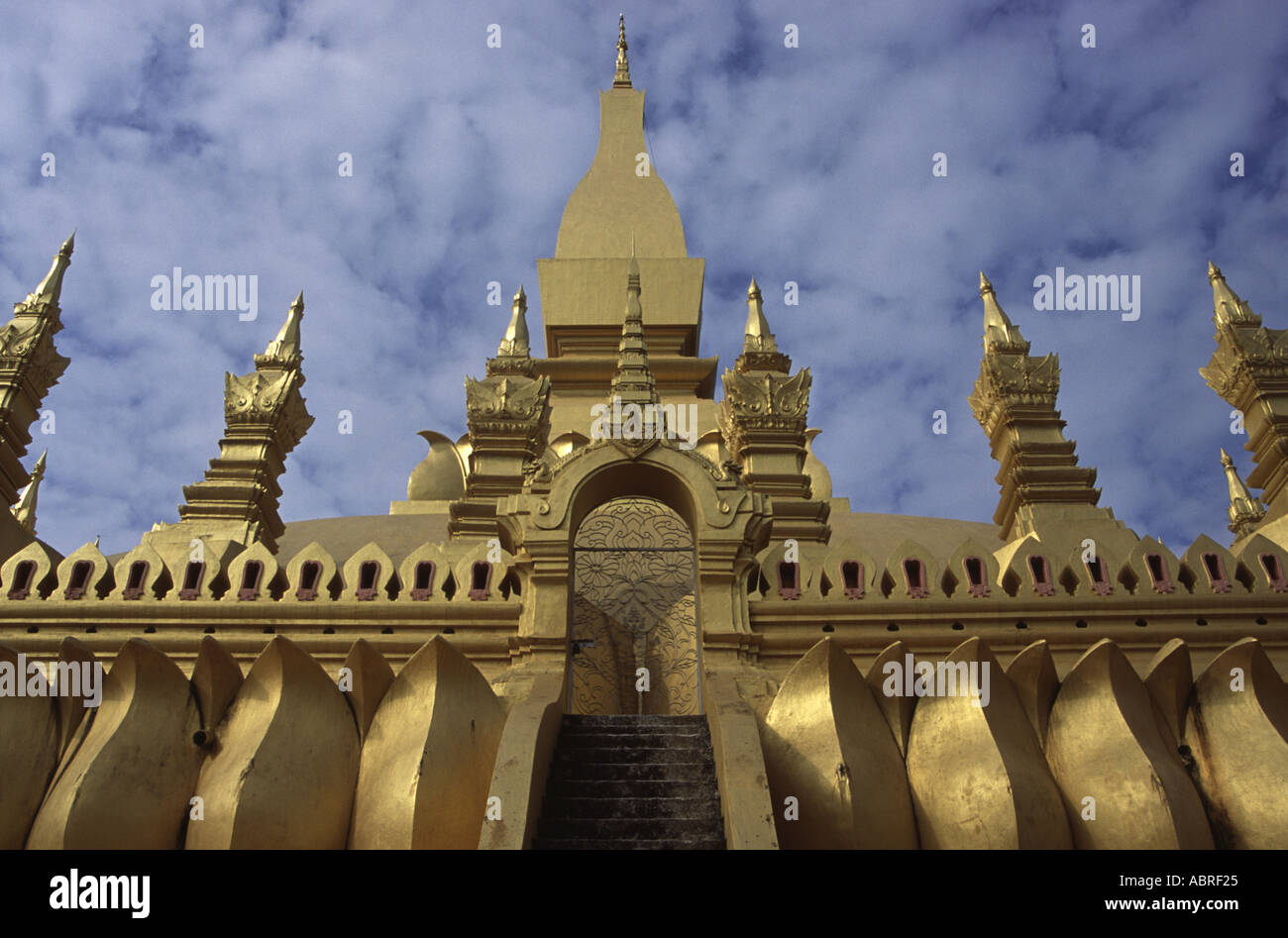 That Luang in Vientiane Laos Stock Photo - Alamy