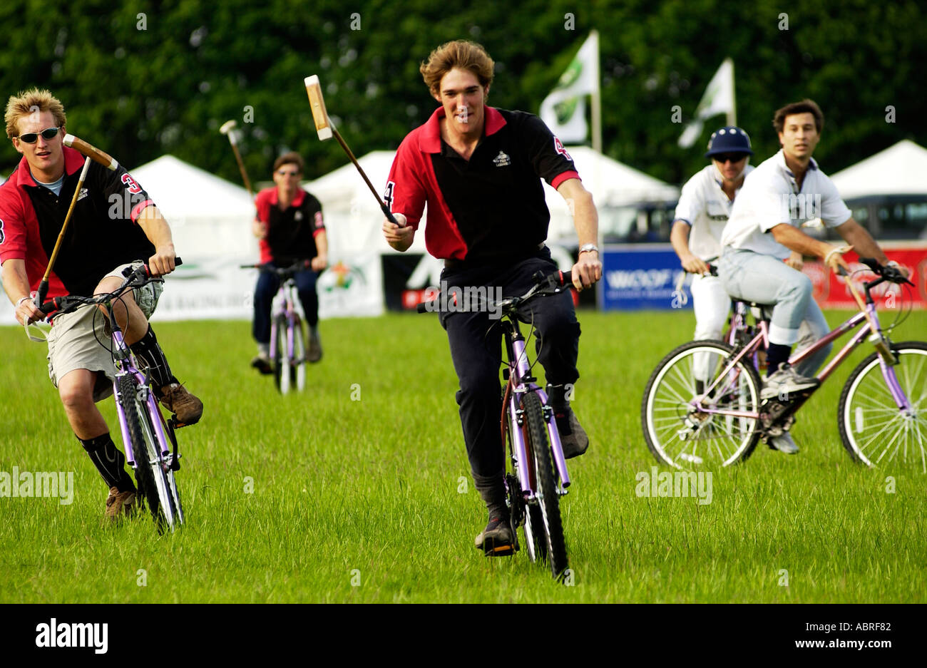 BICYCLE POLO Stock Photo - Alamy