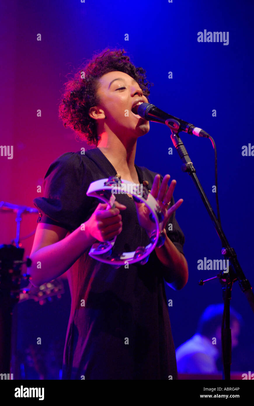 Corrine Bailey Rae in concert Stock Photo - Alamy