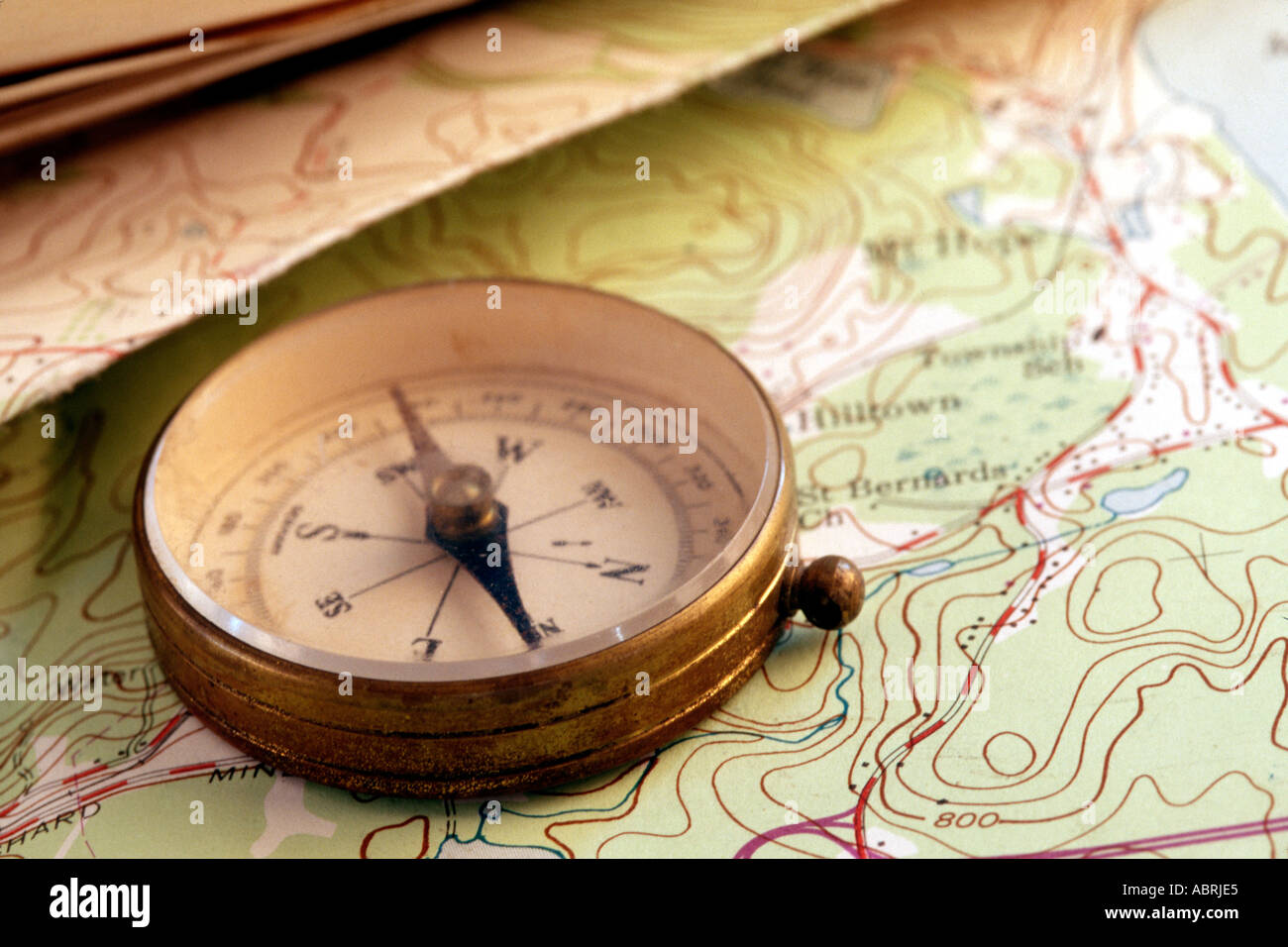 Brass maps hi-res stock photography and images - Alamy