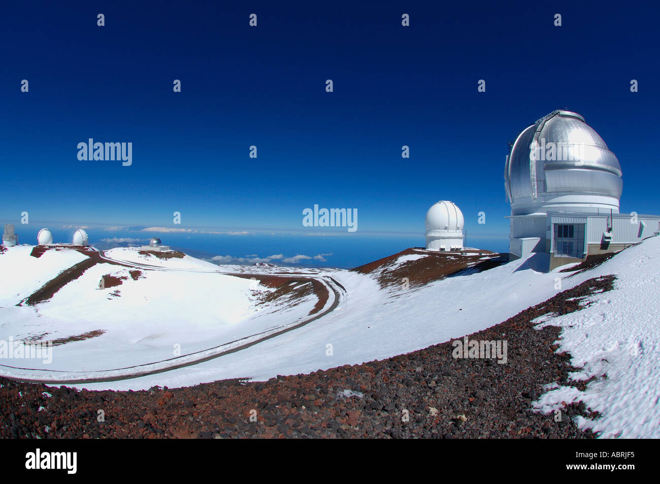 Observatories Telescopes Kohala mountain and Maui Mauna Kea The Big ...