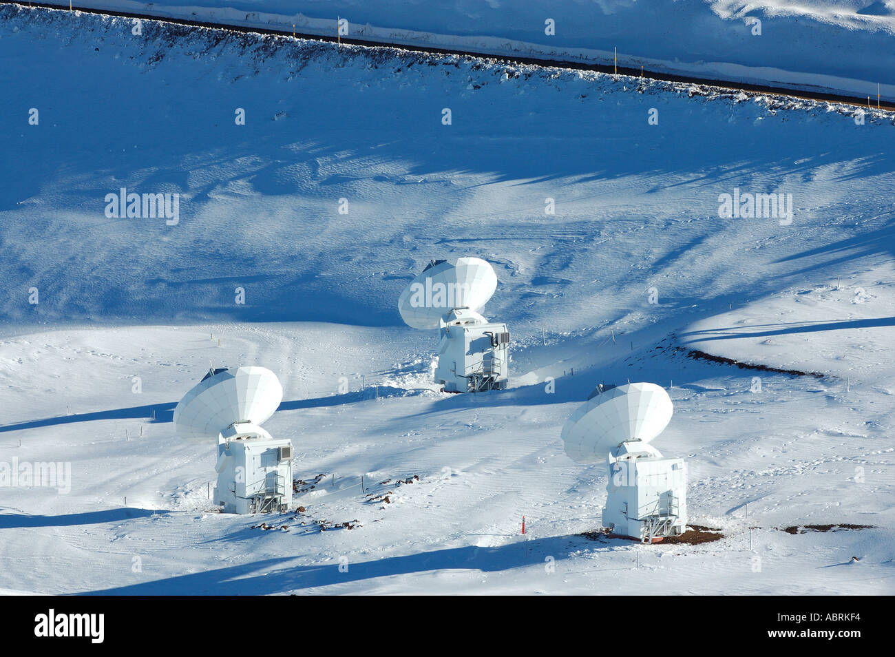 Smithsonian Submillimeter Array Mauna Kea The Big Island of Hawaii ...