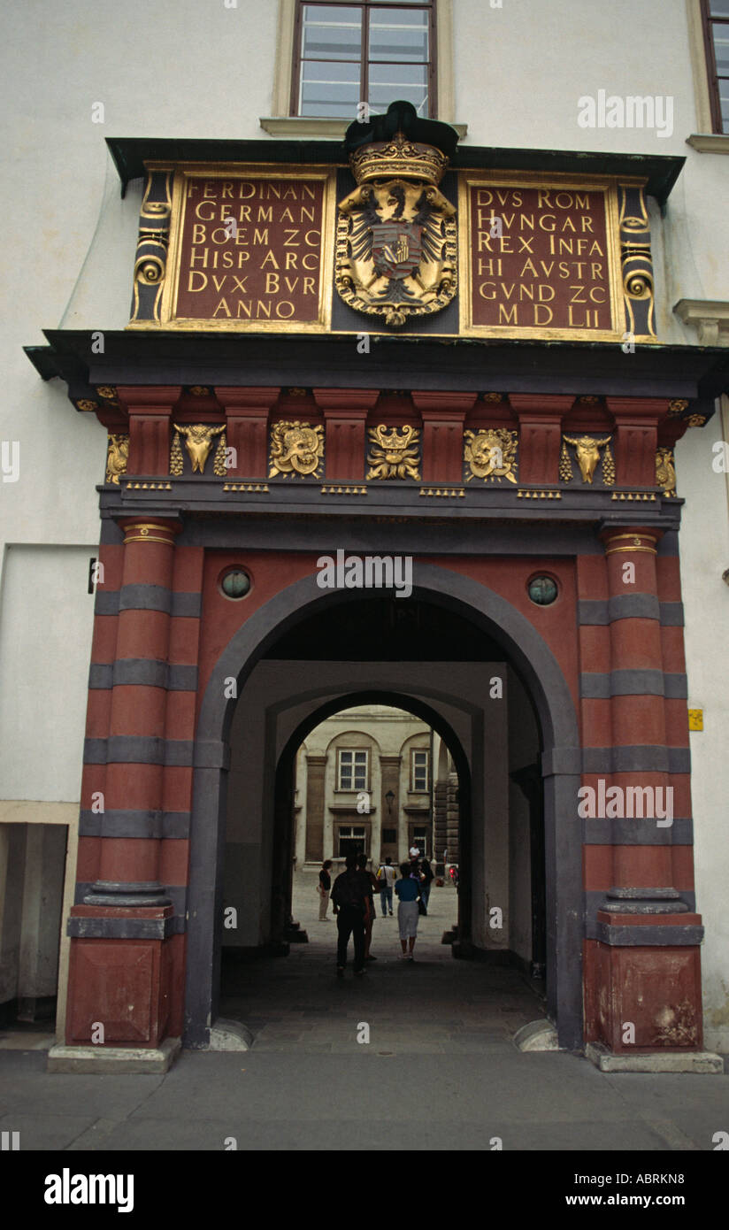 Swiss gate in the Hofburg Vienna Stock Photo - Alamy