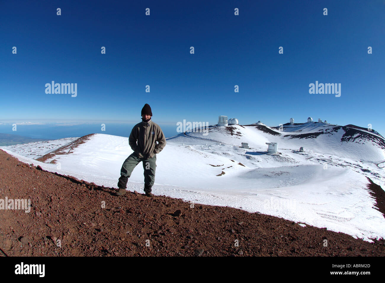 Mauna Kea Mountain Snow