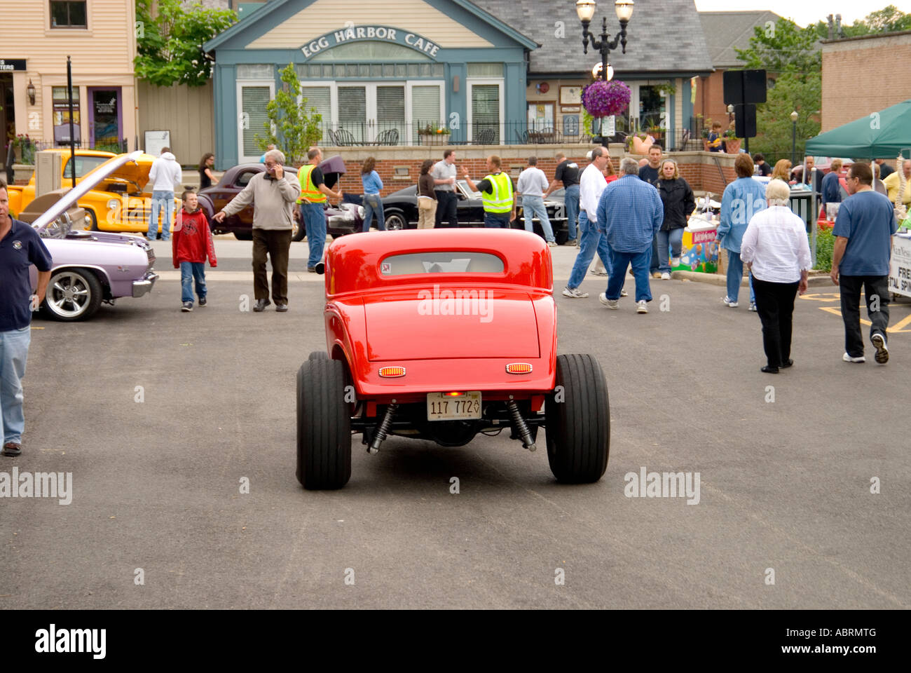 Small Town USA Car Show Stock Photo - Alamy