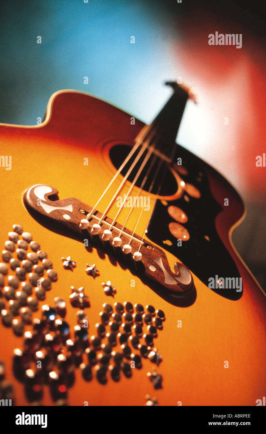 Guitar close up Stock Photo - Alamy