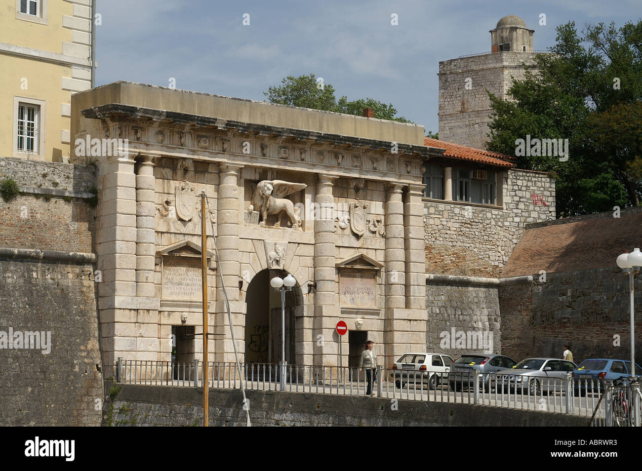 Medieval walls zadar croatia hi-res stock photography and images - Alamy
