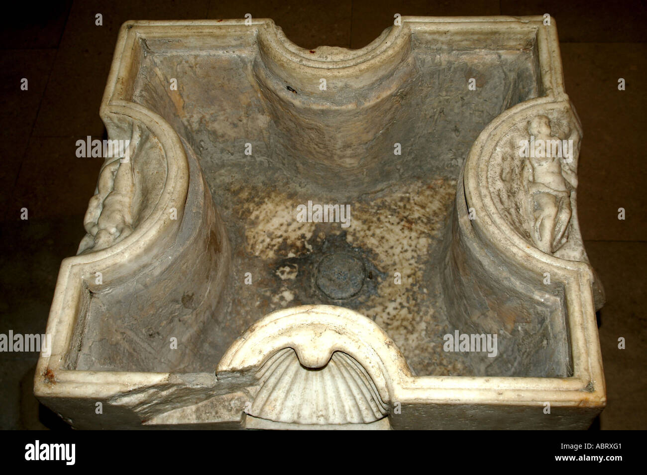 Pula (Pola) Istria Croatia Adriatic Kvarner - Roman water trough Stock ...