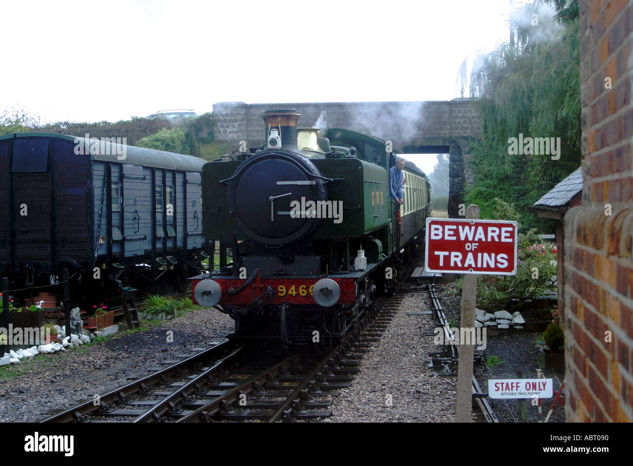 STEAM TRAIN WEST SOMERSET STEAM RAILWAY ENGLAND Stock Photo - Alamy