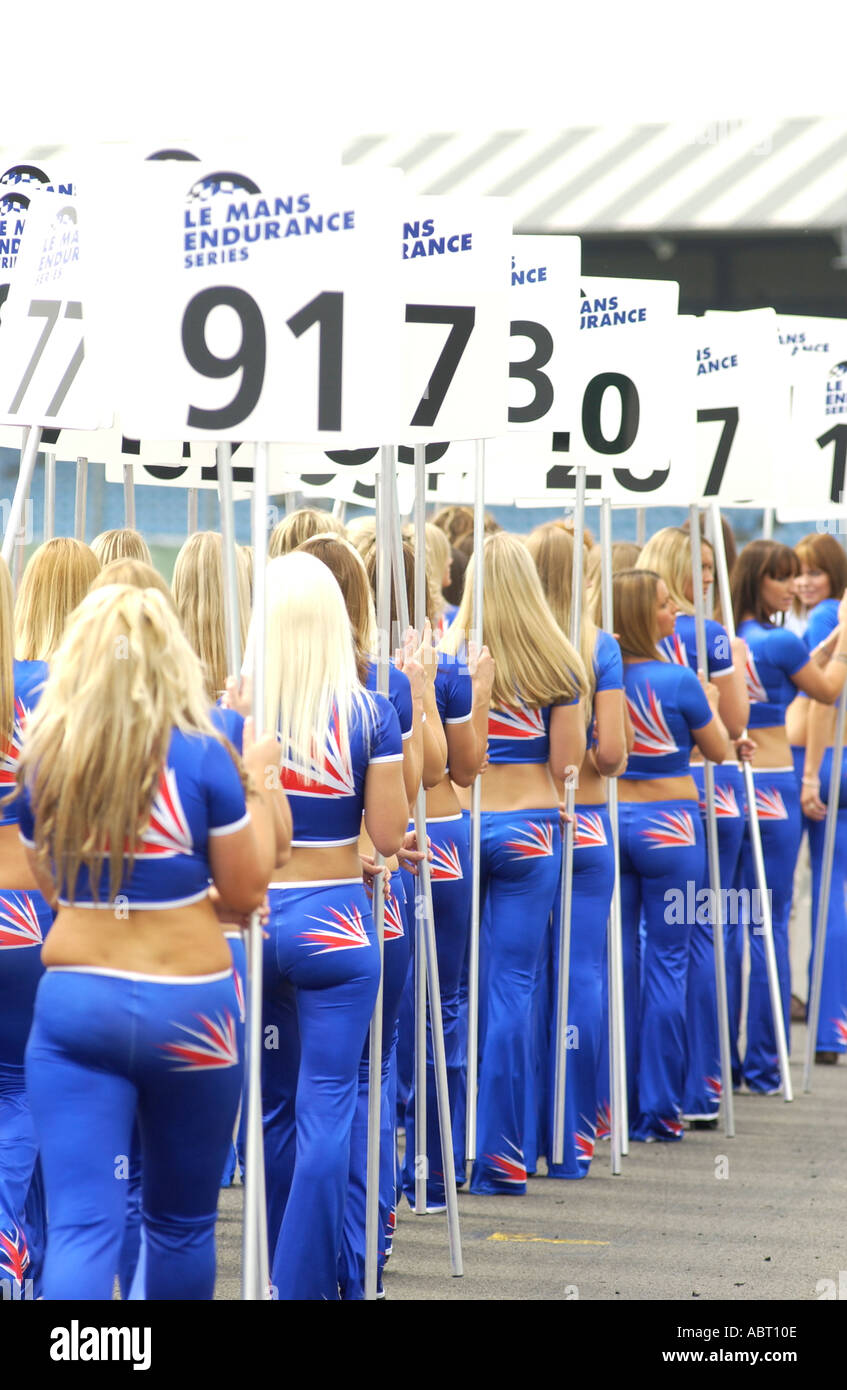 Pit babes hi-res stock photography and images - Alamy