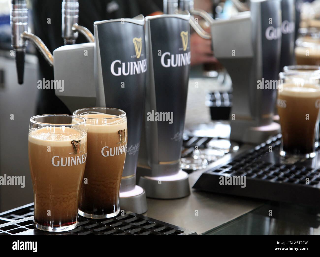 Bar at top of Old Guinness Storehouse Dublin Ireland Stock Photo - Alamy