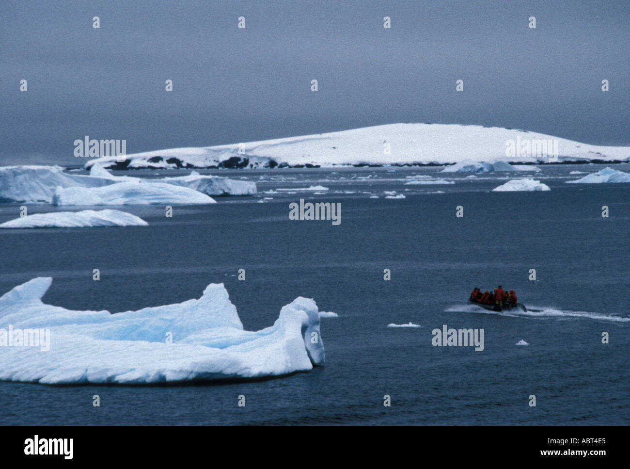 ANTARCTICA Zodiac Landing at Cuverville Island Stock Photo - Alamy