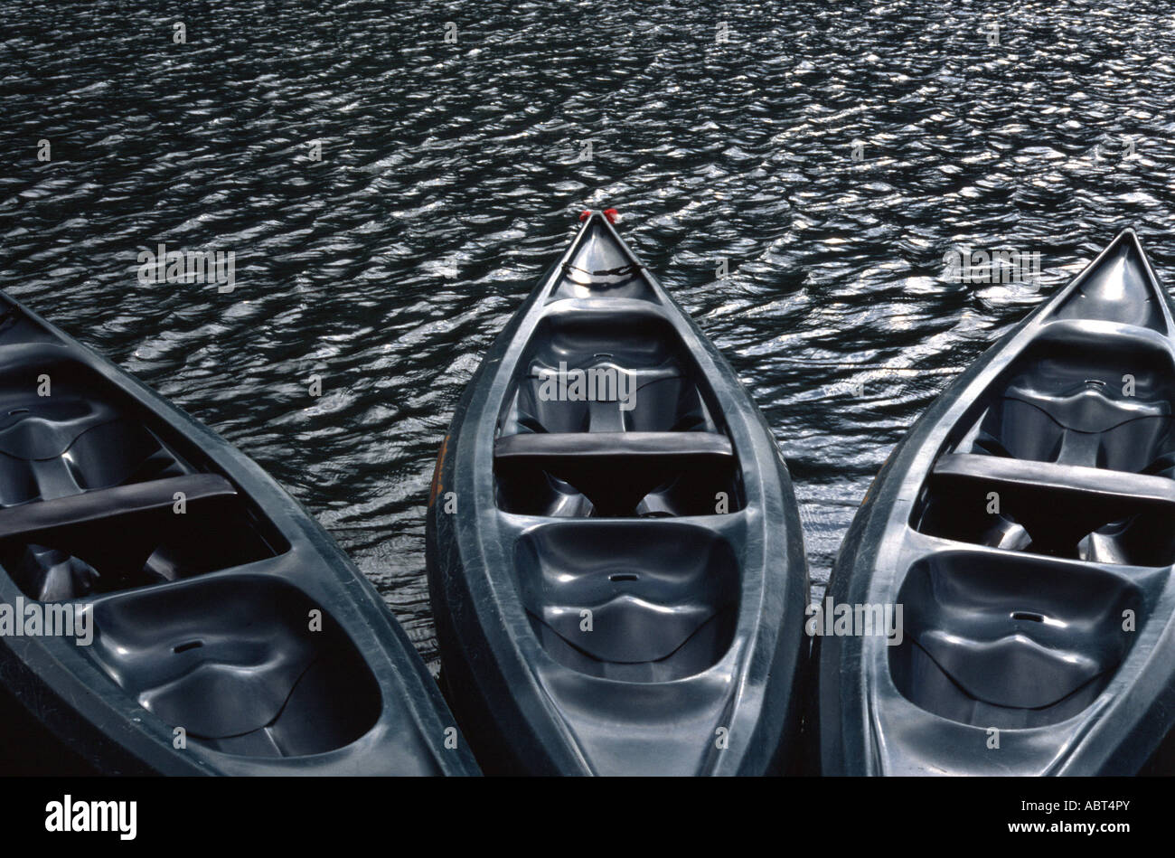 Canoe in Nuria Valley Stock Photo - Alamy