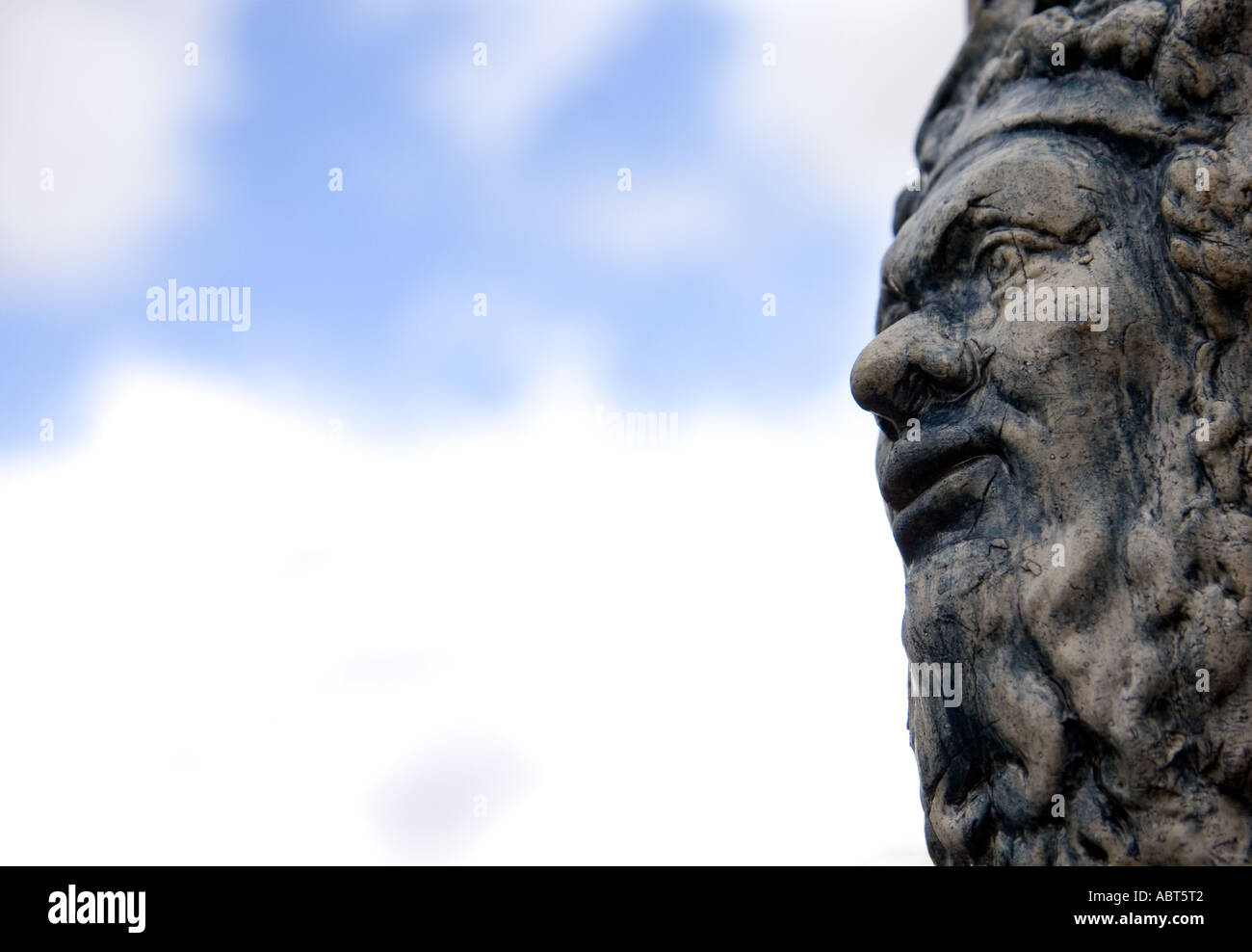 statue face overlooking sky Stock Photo - Alamy