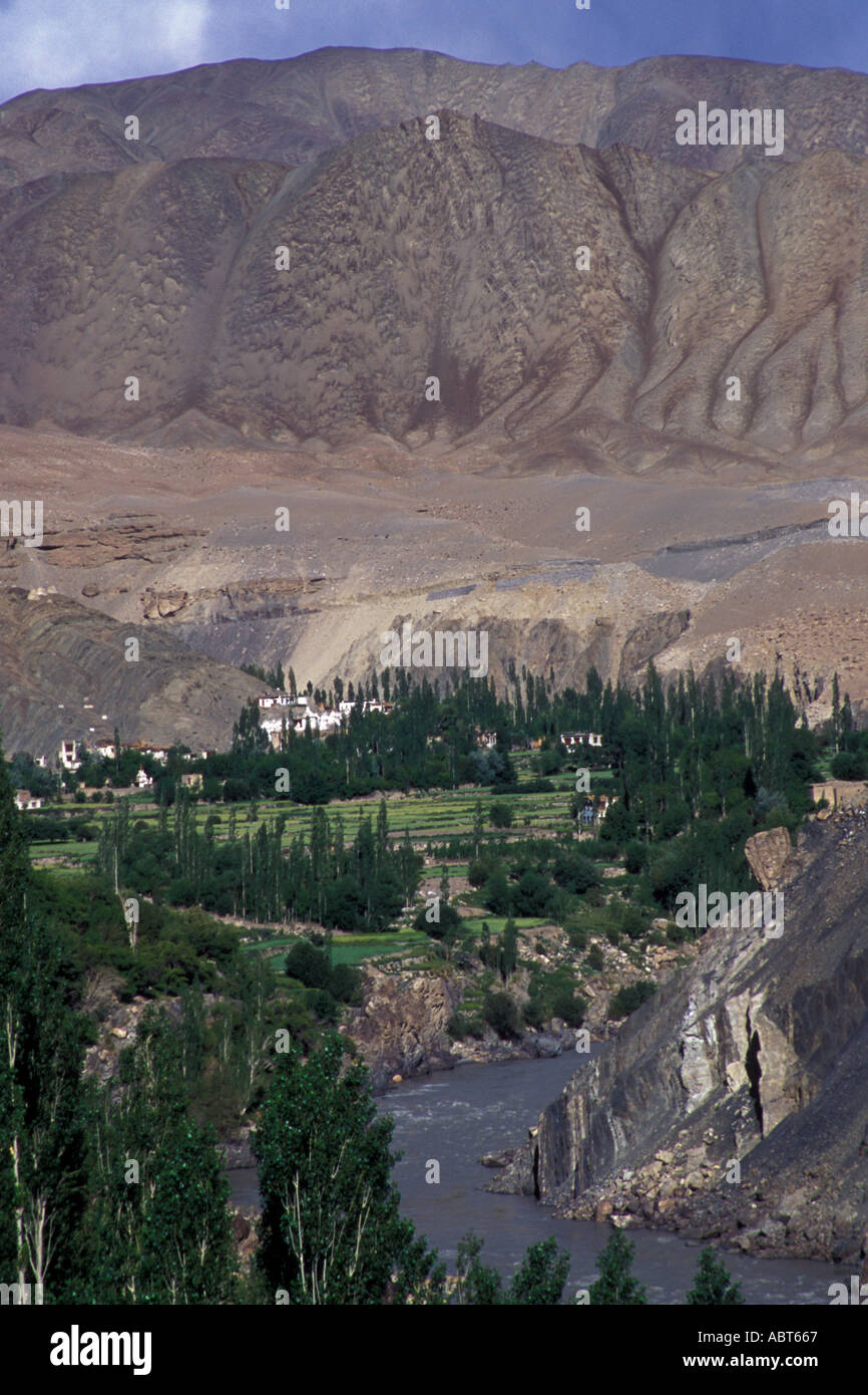 Scenic View of Indus River near Basgo in Ladakh India Stock Photo - Alamy