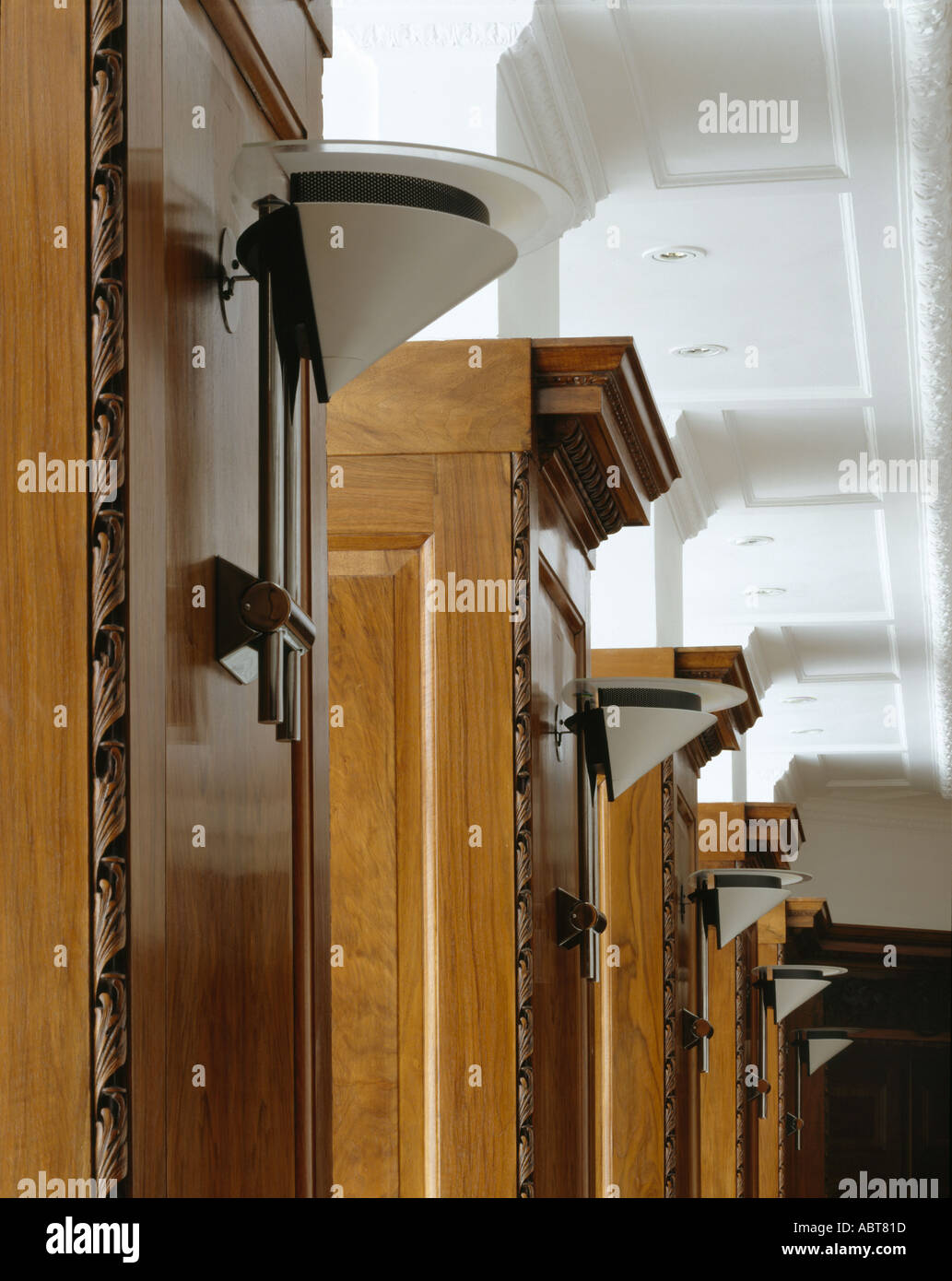 Wood Panel Corridor