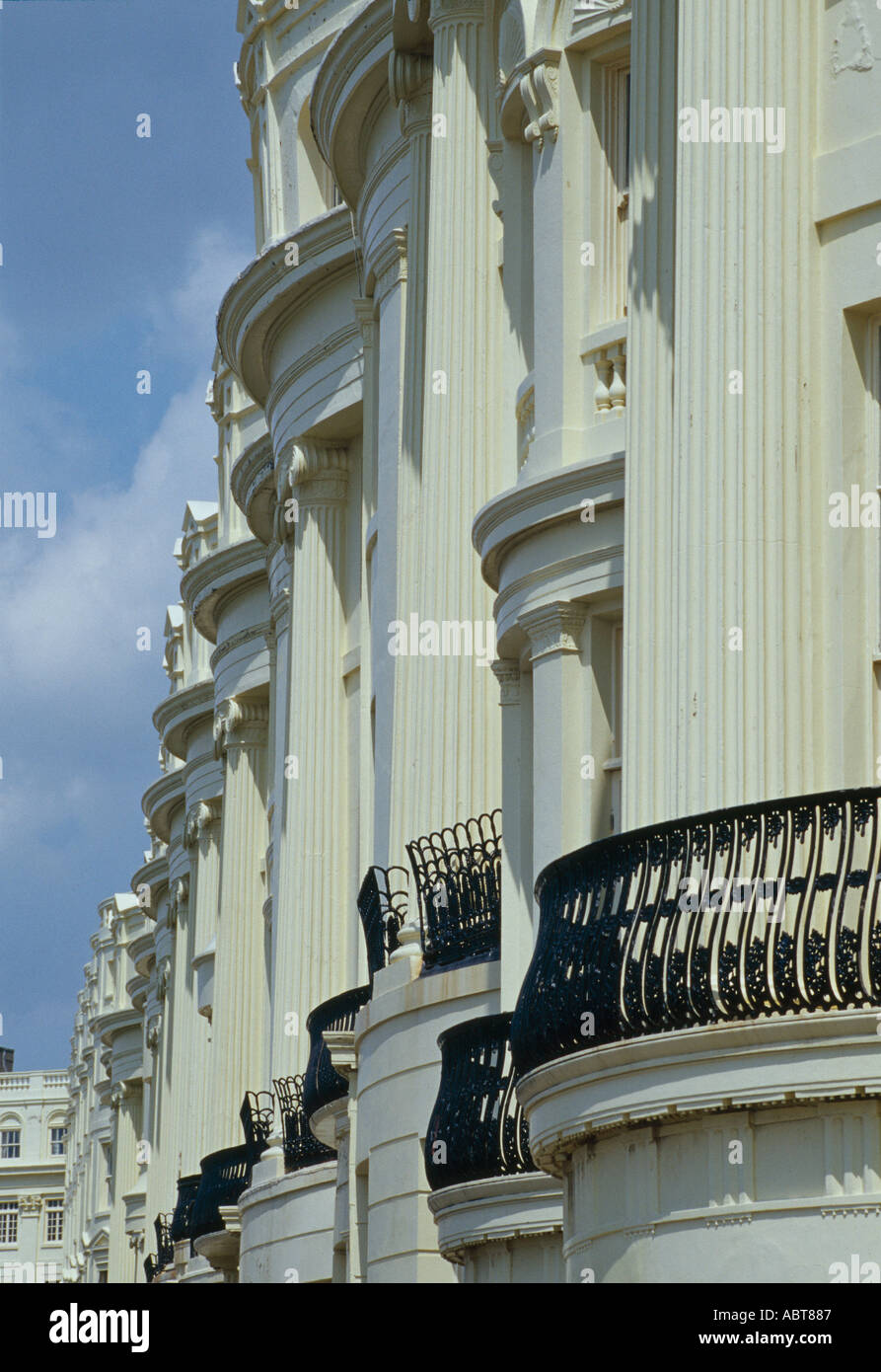 Traditional Architectural Details. Regency building Stock Photo - Alamy